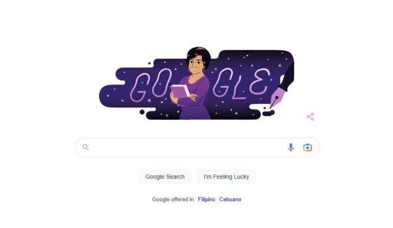 Paz Marquez-Benitez for Google Doodle: An Iconic Filipina Writer