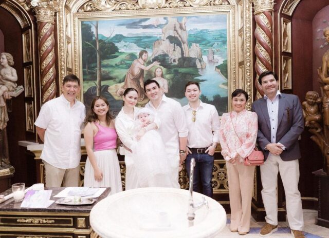 Jessy Mendiola and Luis Manzano Celebrate Rosie’s Baptism