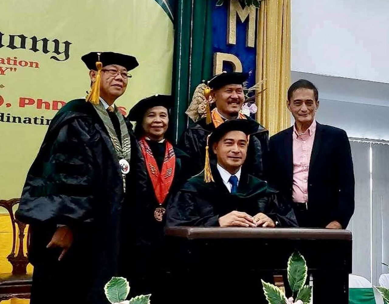 PHOTOS: Cesar Montano Graduates With a Master's Degree at 60