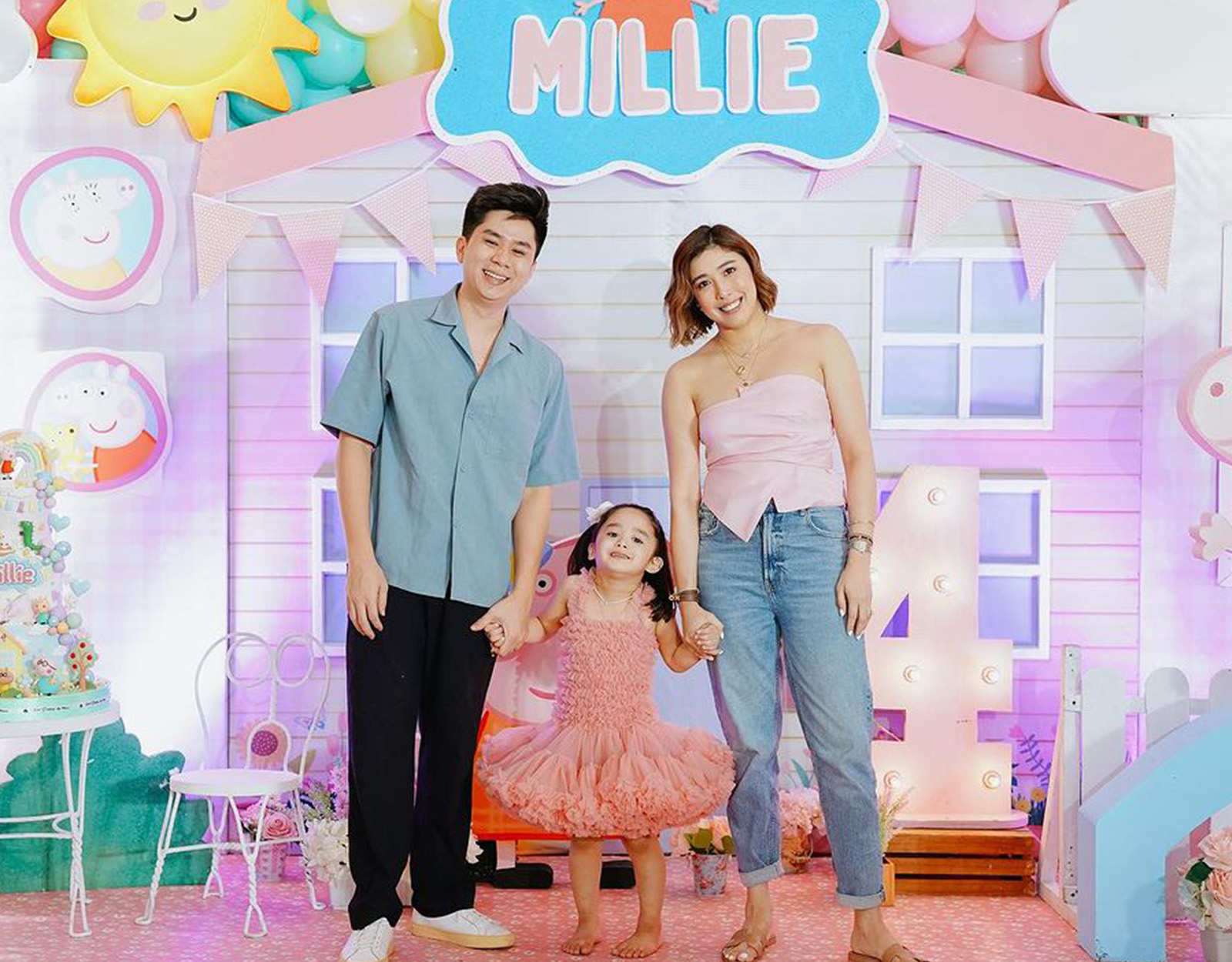 PHOTOS: Dani Barretto Throws Millie the Best Peppa Pig Birthday!