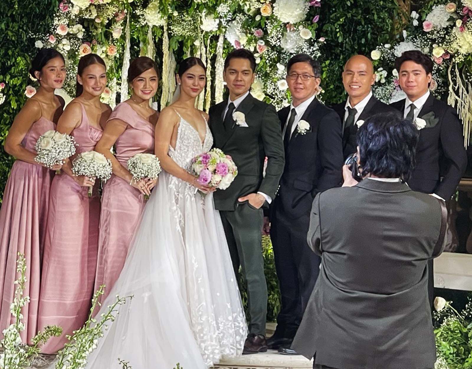 LOOK: Carlo Aquino's Intimate Wedding with Charlie Dizon